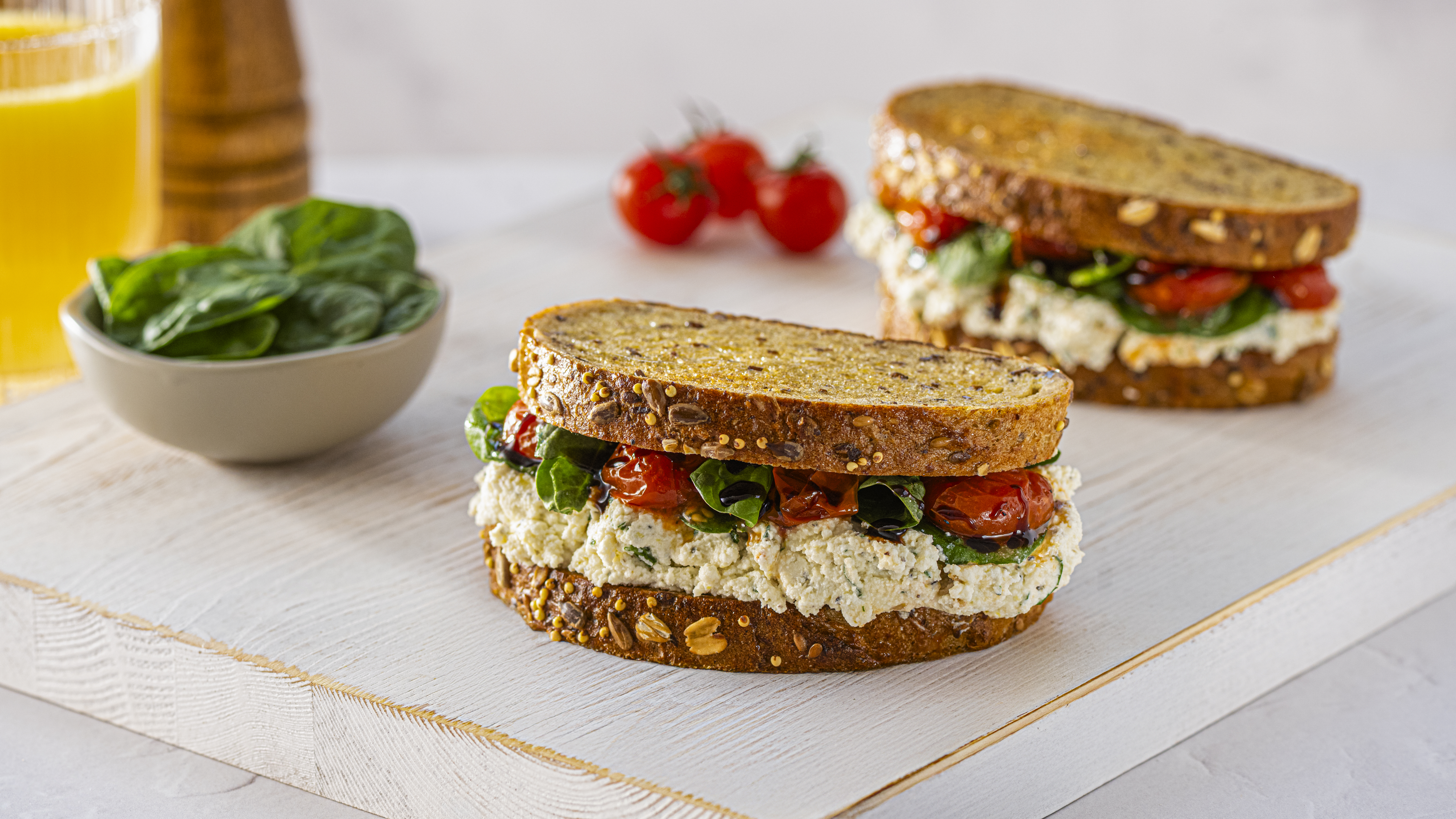 Roasted Tomato and Ricotta Toast | Stonemill Bakehouse